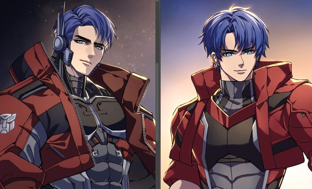 Safebooru - 1boy autobot blue eyes blue hair jacket kurosaki sasori ...