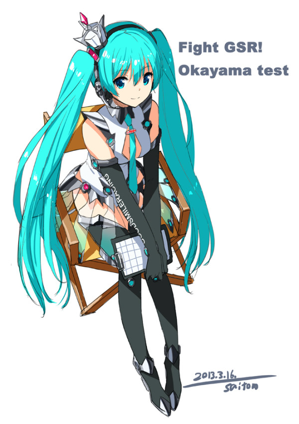 Safebooru - 1girl aqua eyes aqua hair crown elbow gloves gloves goodsmile company hatsune miku ...