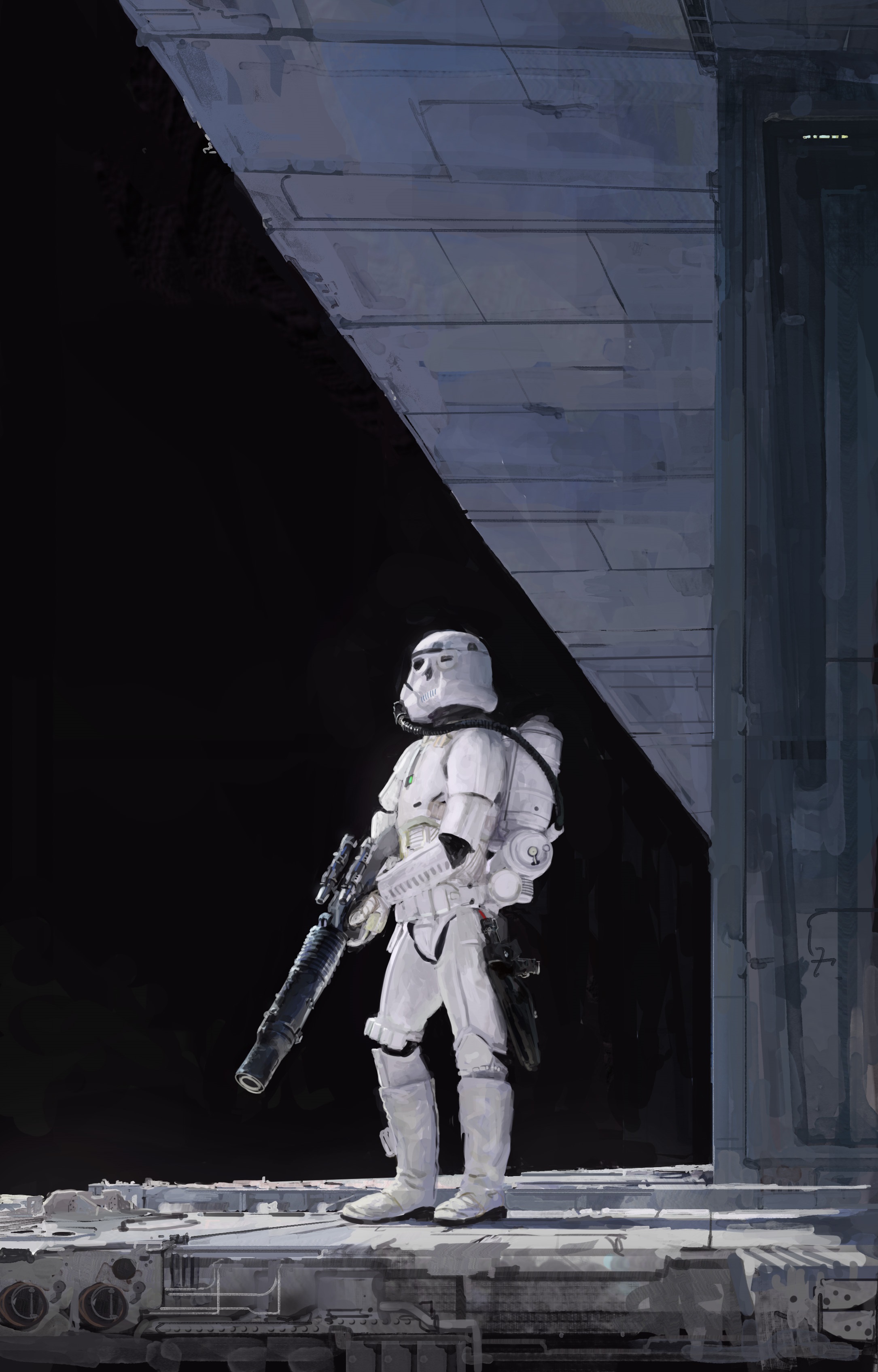 Safebooru - 1boy absurdres armor astronaut black background full armor ...