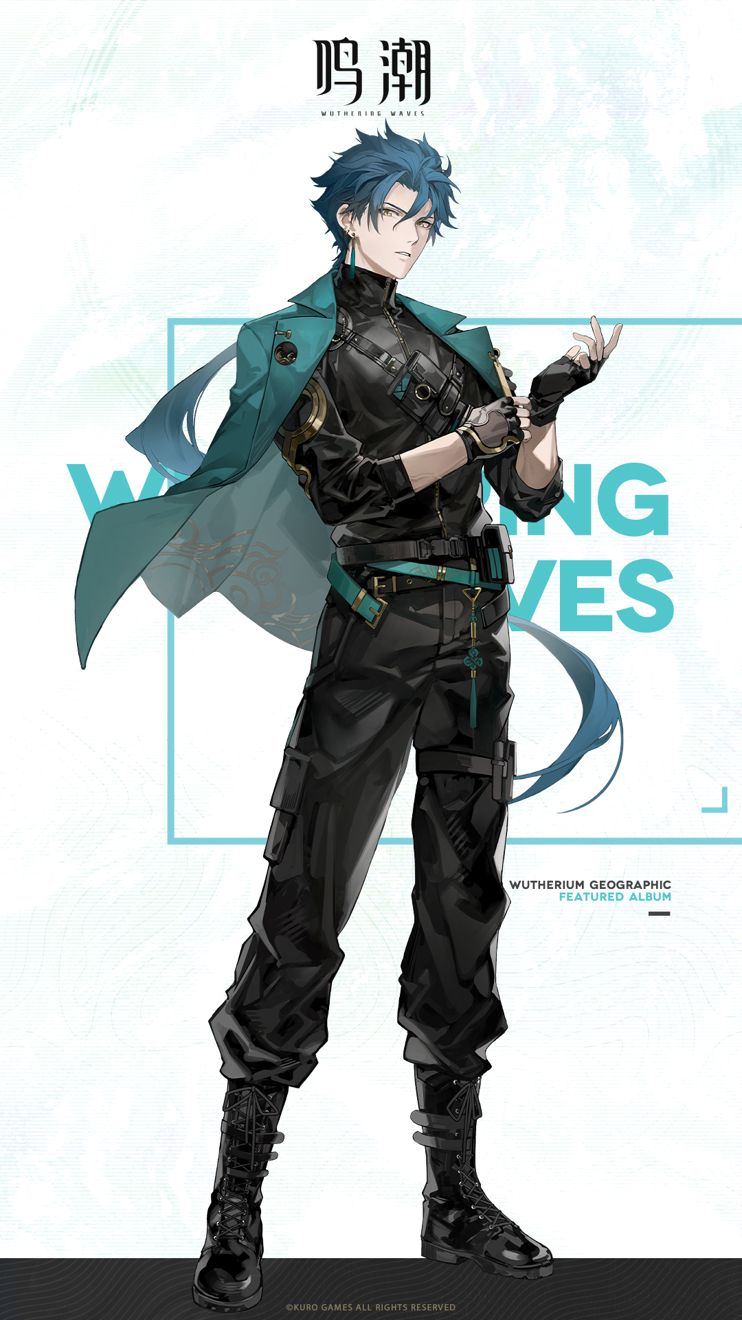 Safebooru - 1boy adjusting clothes adjusting gloves alternate hairstyle belt black belt black ...