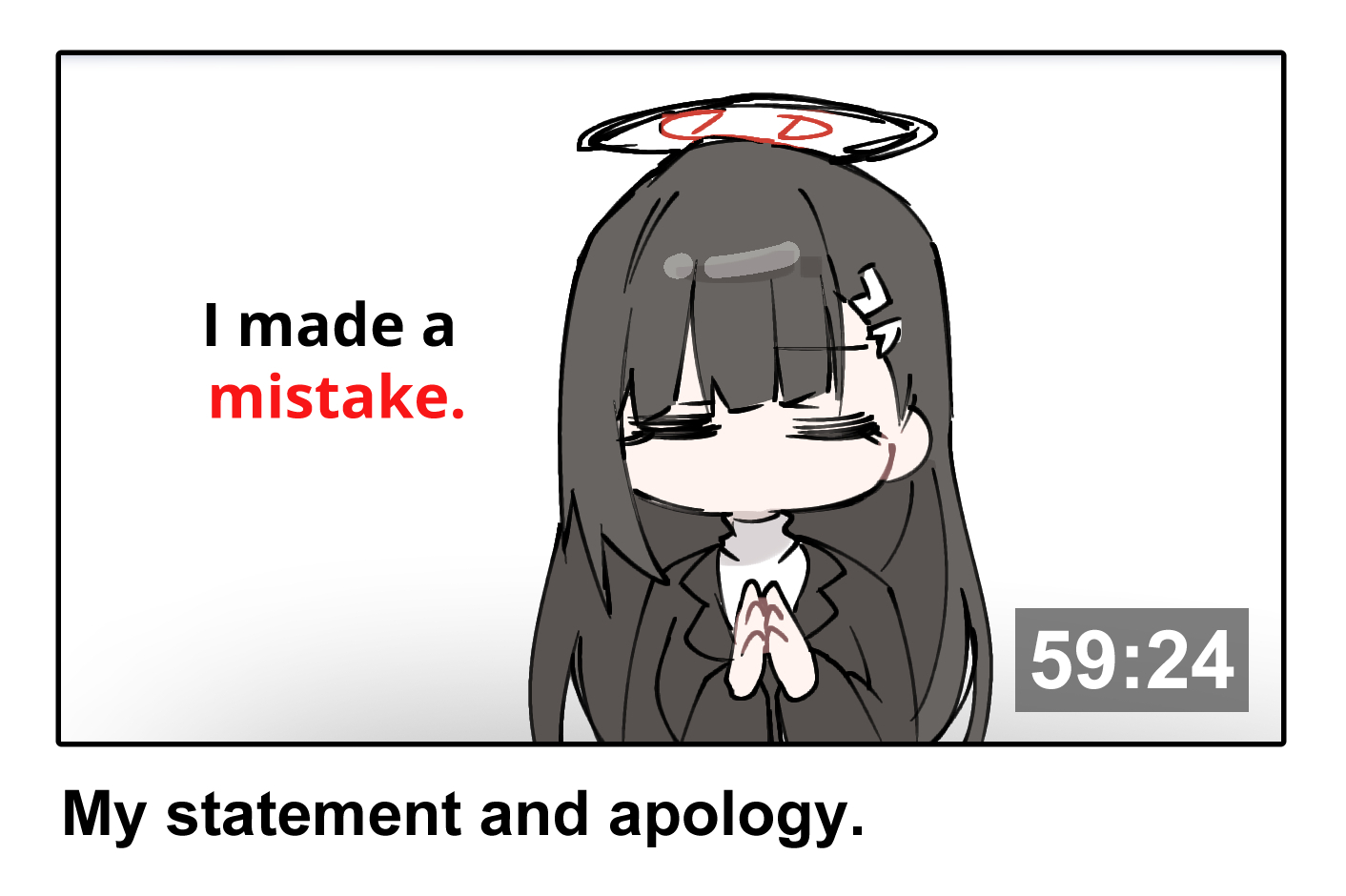 Safebooru - 1girl black hair black jacket blue archive closed eyes ...