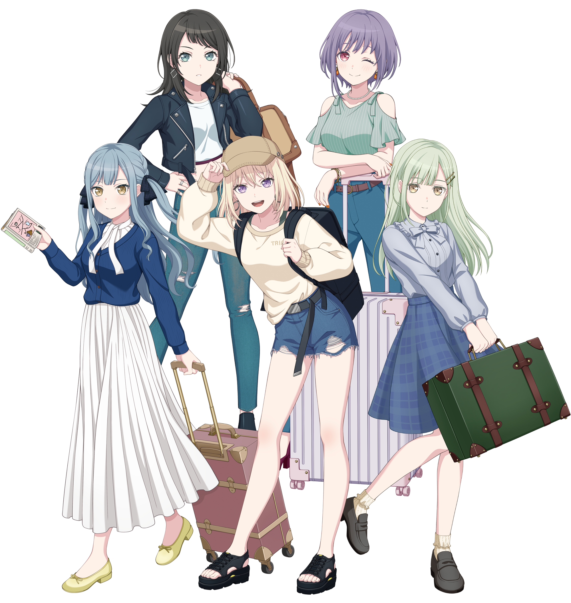 Safebooru - 5girls ave mujica (bang dream!) backpack bag bang dream! bang dream! it's mygo ...