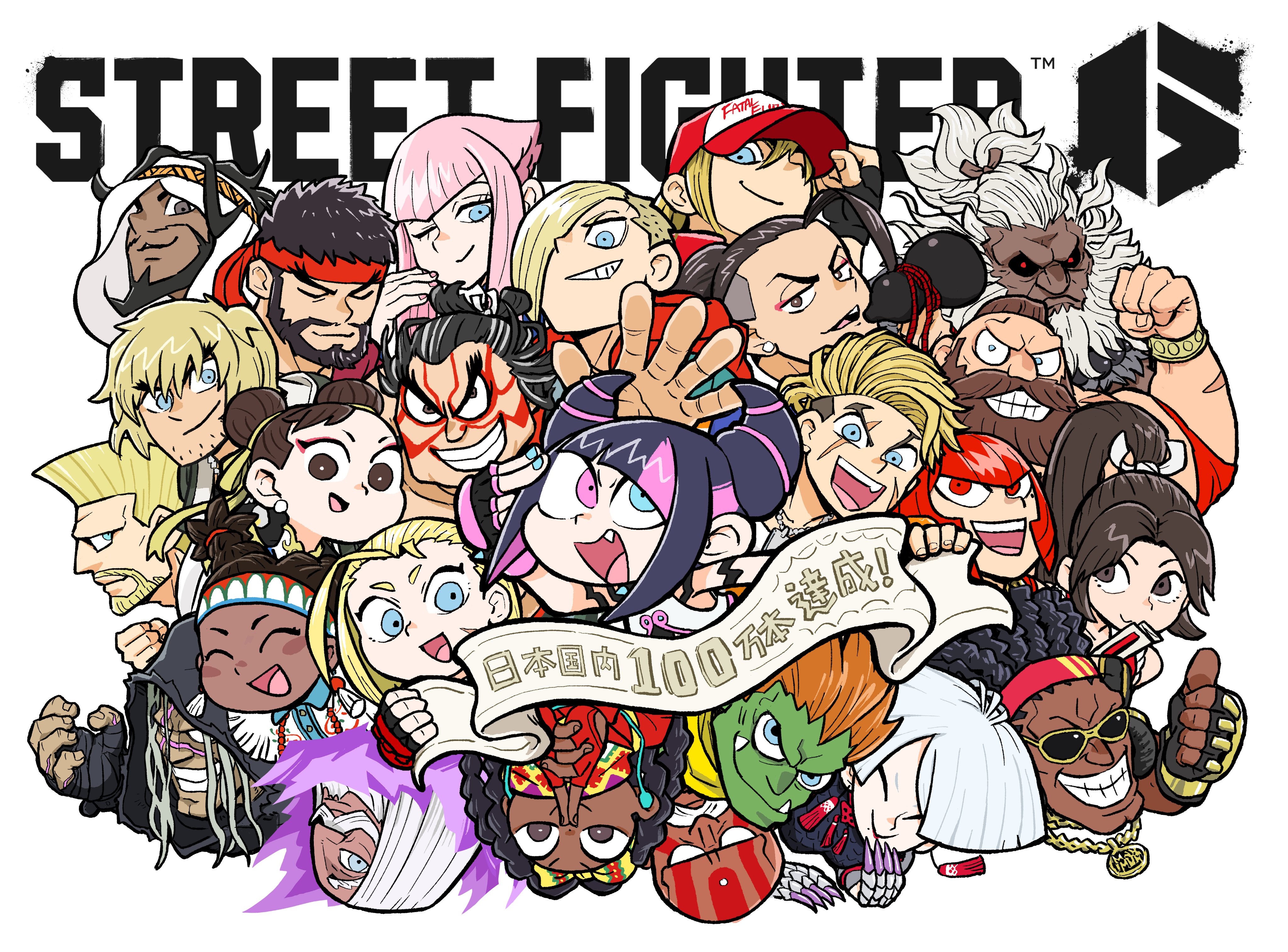 Safebooru - 6+boys 6+girls a.k.i. (street fighter) absurdres akuma ...