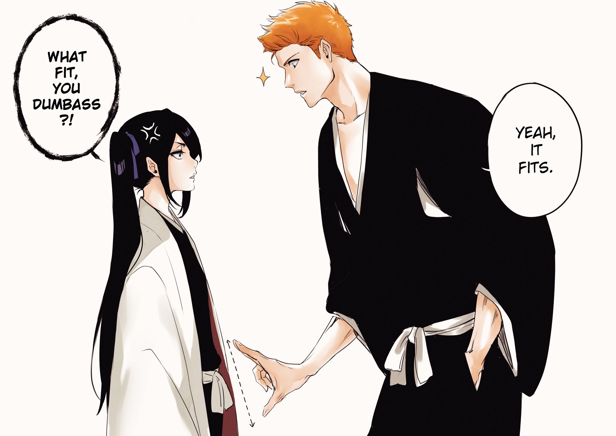 Safebooru - 1boy 1girl anger vein black hair bleach bleach: epilogue ...