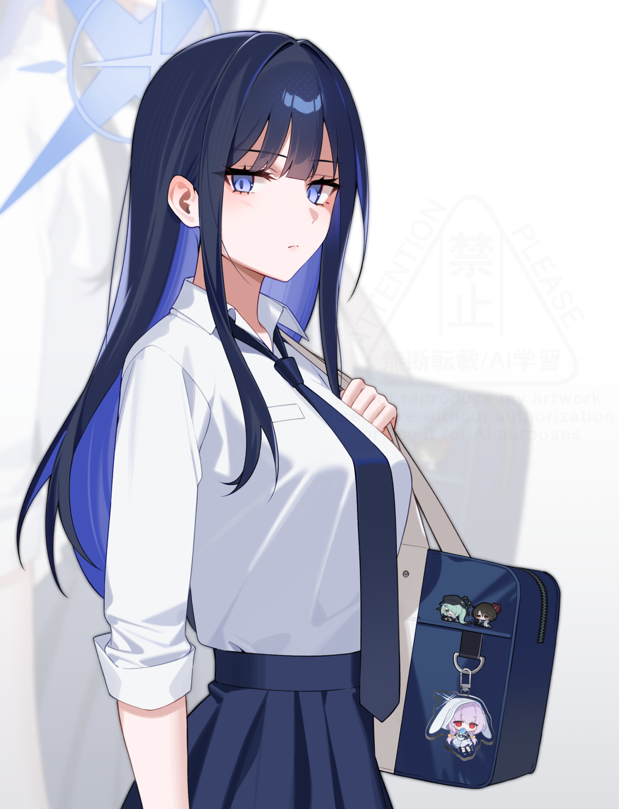 Safebooru - 1girl atsuko (blue archive) bechu blue archive blue eyes ...