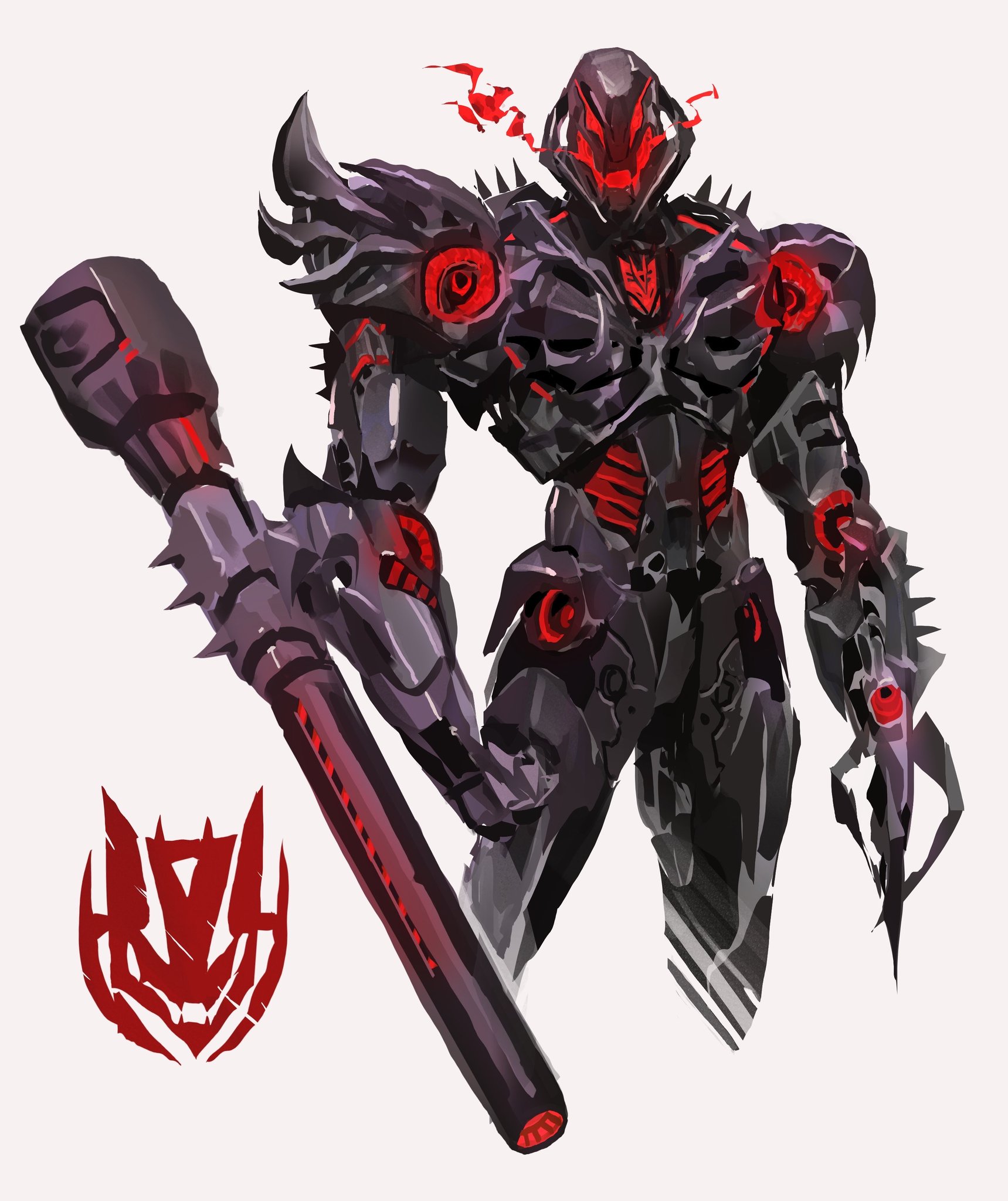 Safebooru - 1boy arm cannon cannon cosplay decepticon highres humanoid ...