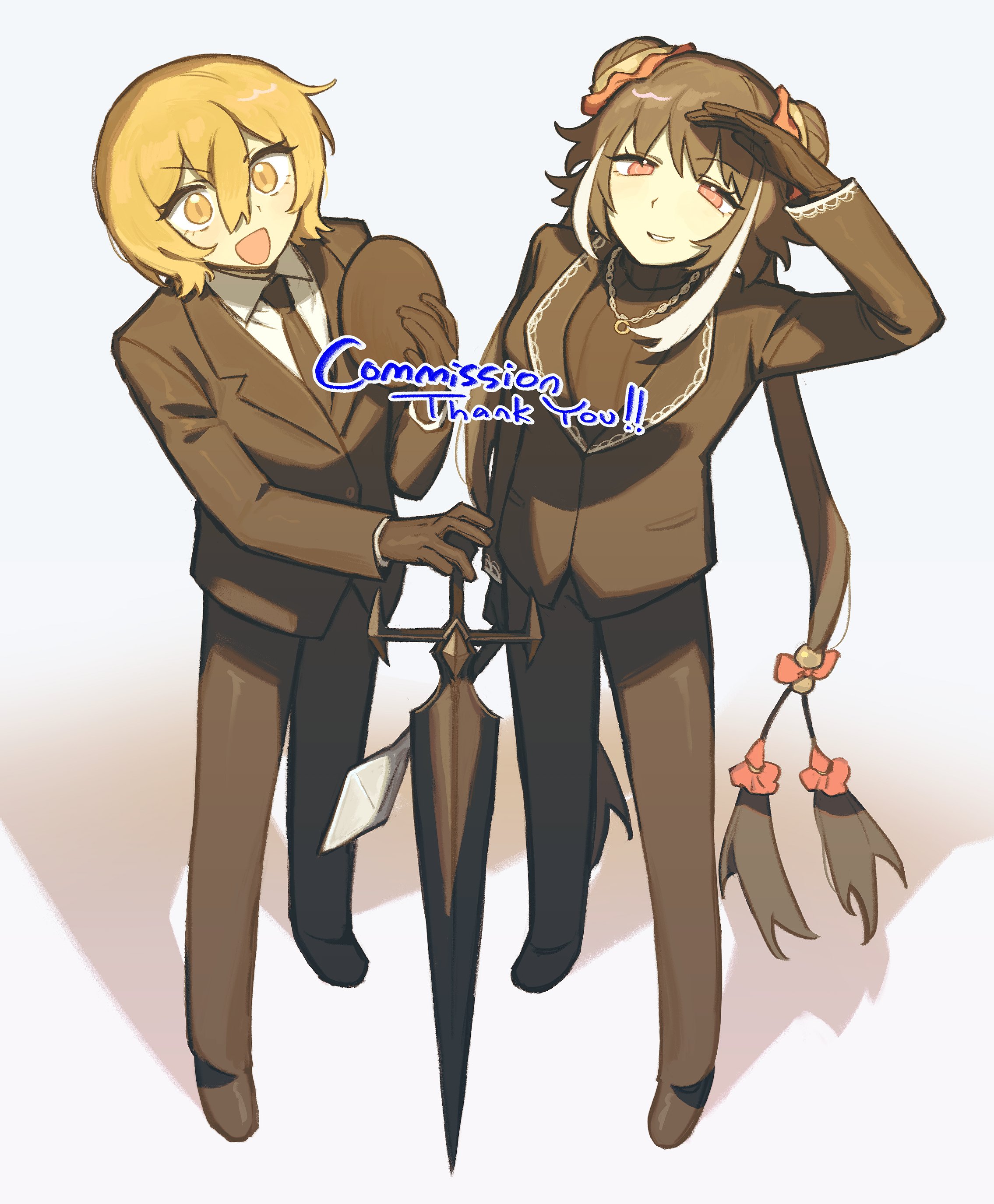 Safebooru - 2girls absurdres angelica (project moon) angelica (project ...