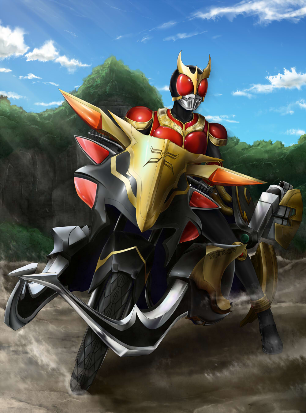 Safebooru - 1boy highres kamen rider kamen rider kuuga kamen rider ...