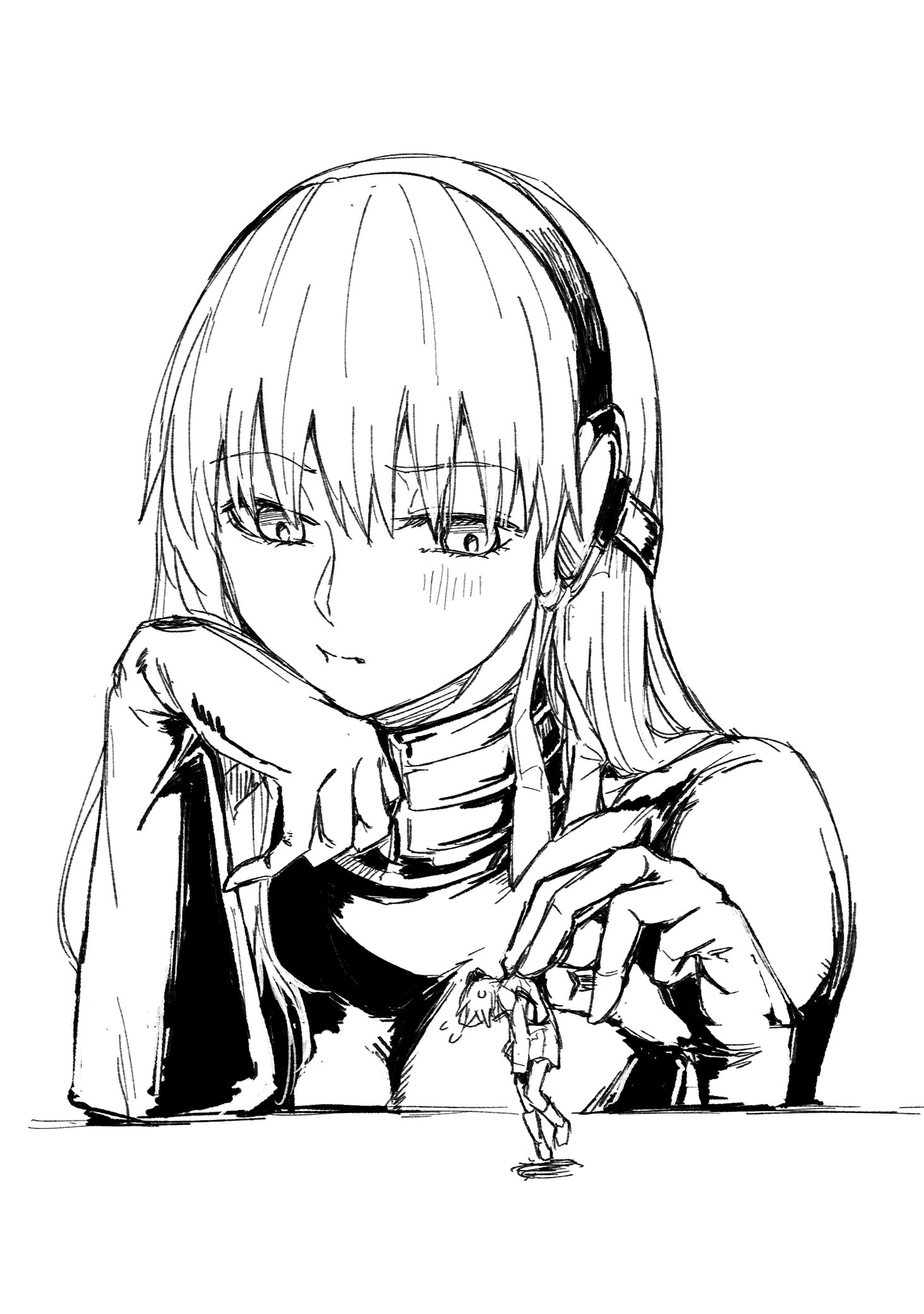 Safebooru - 2girls closed mouth commentary request cropped torso fate ...