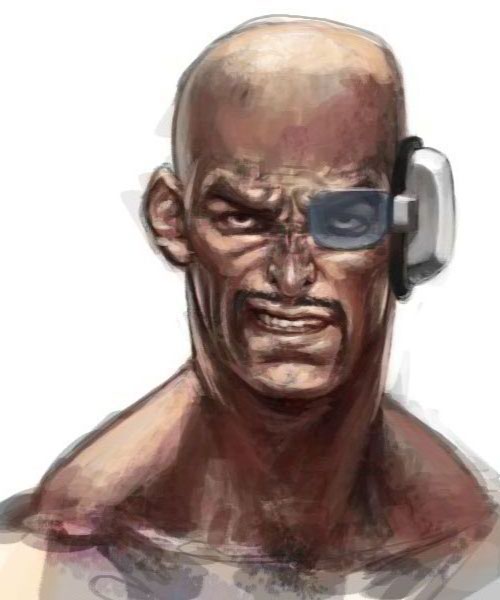 Safebooru - bald dantes dragon ball dragon ball z facial hair male ...