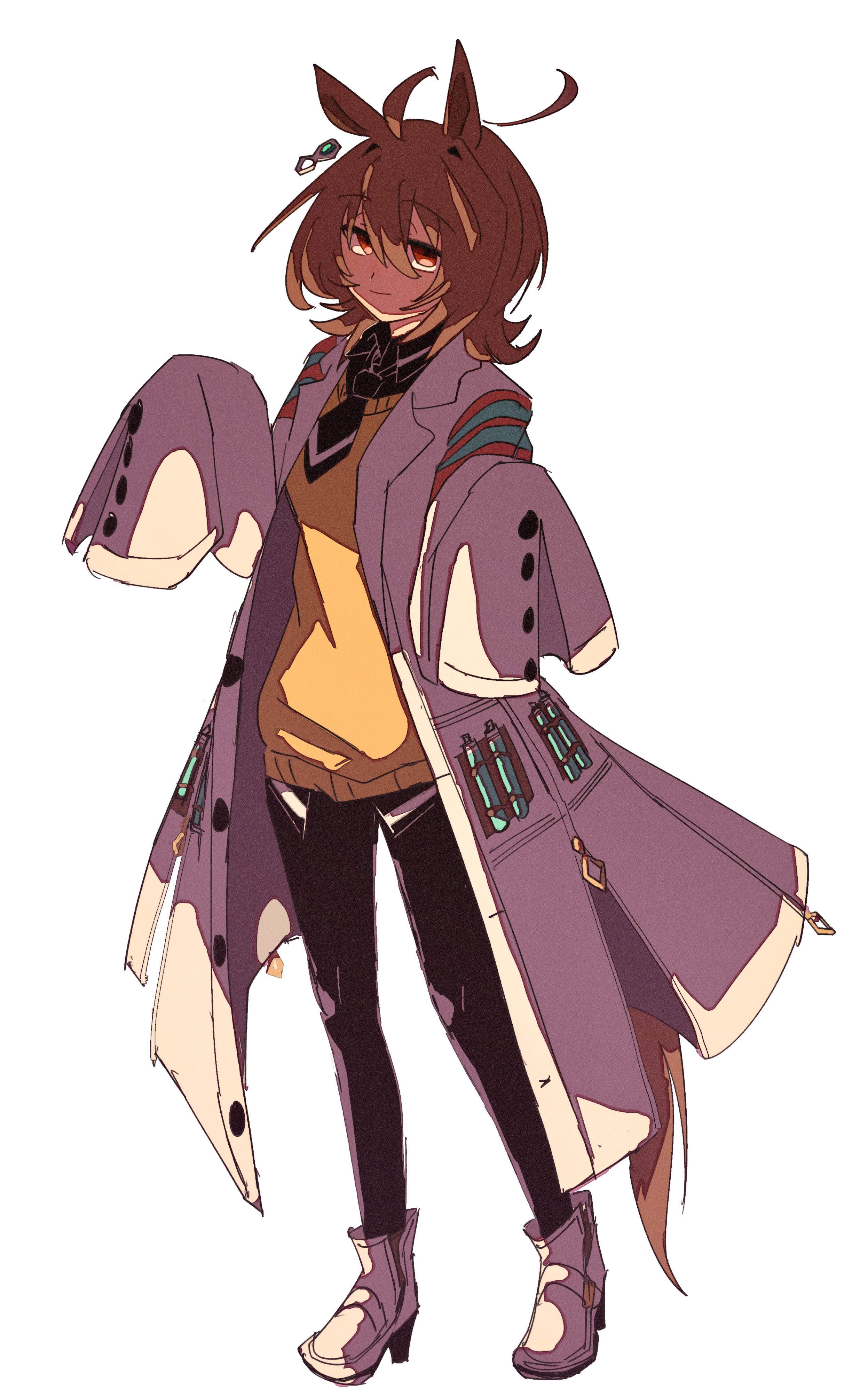 Safebooru - 1girl absurdres agnes tachyon (tach-nology) (umamusume ...