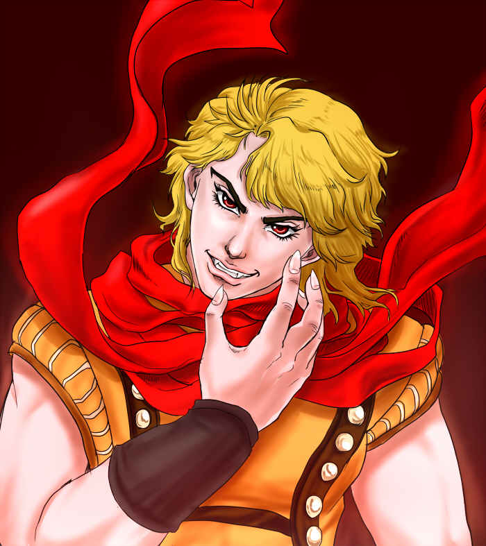 Safebooru - 1boy blonde hair dio brando fingernails hirota (aliosn) jojo no kimyou na bouken ...