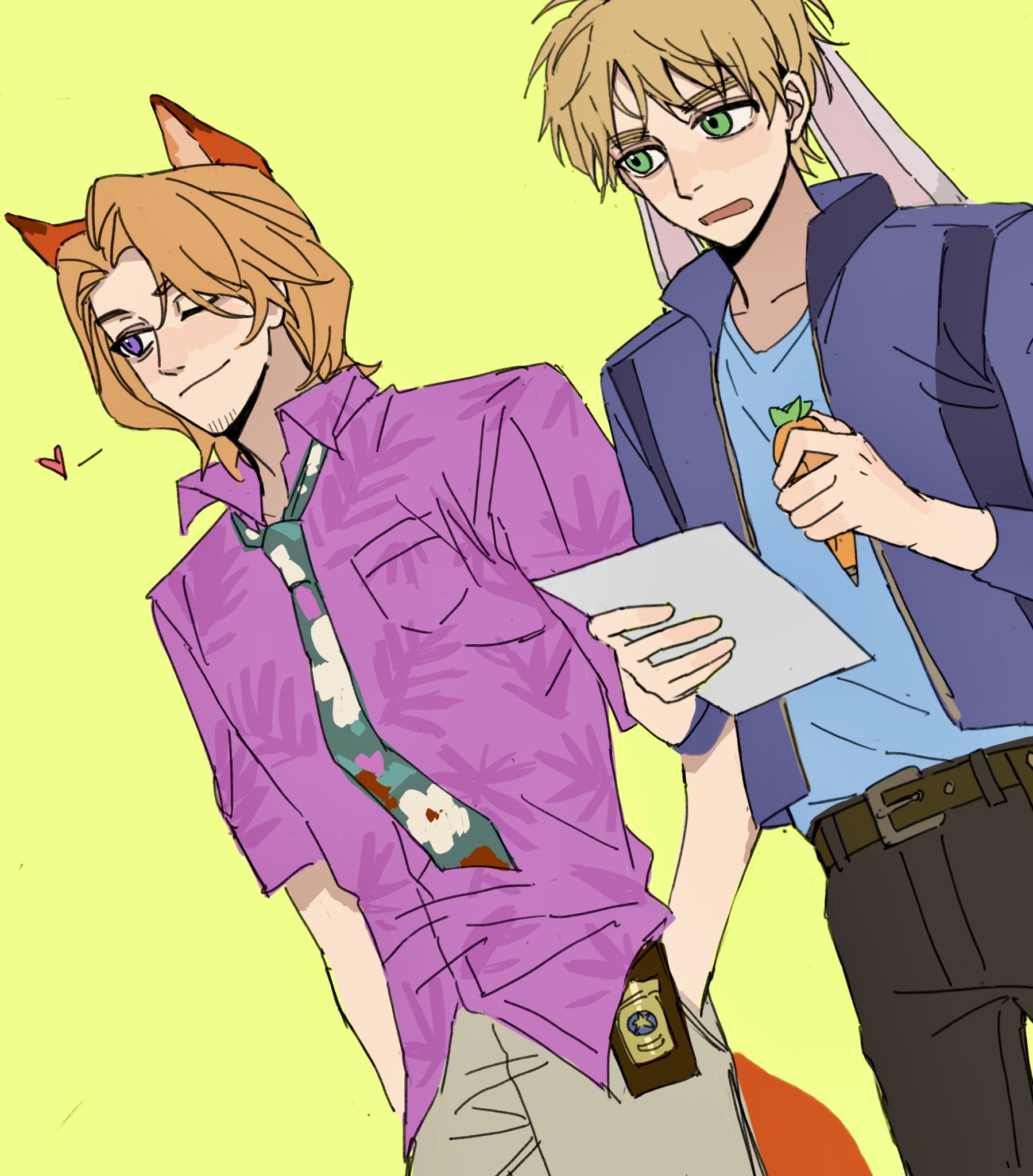 Safebooru - 2boys animal ears axis powers hetalia blonde hair collared ...