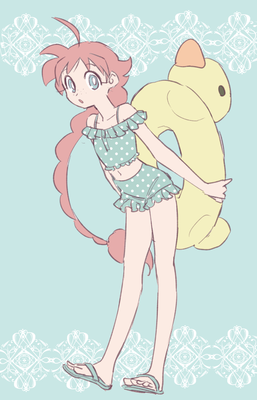 Safebooru - 1girl ahiru (princess tutu) ahoge alternate costume bare ...