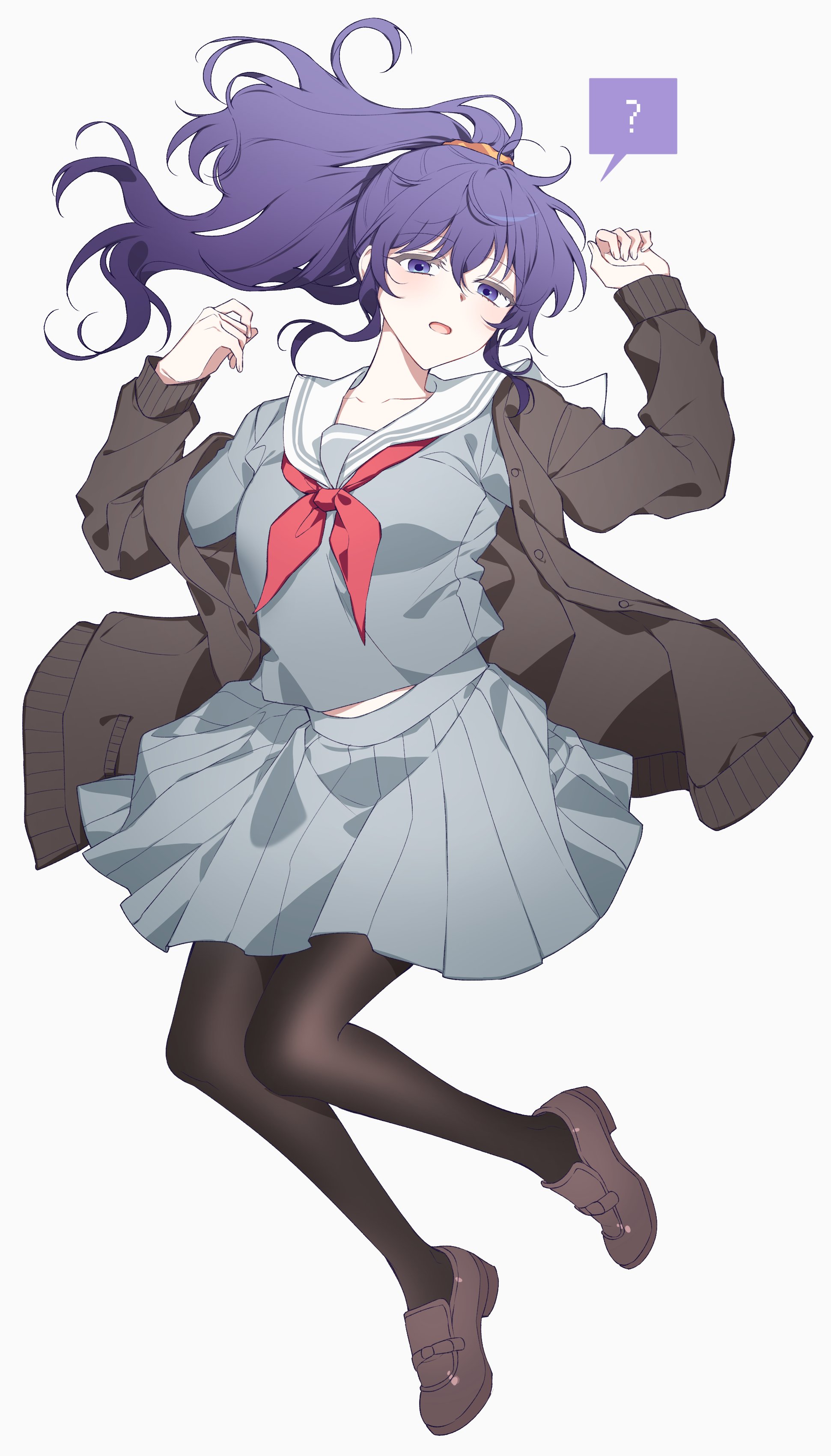 Safebooru - 1girl ? absurdres asahina mafuyu breasts brown cardigan ...