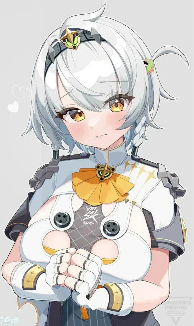 Safebooru - 1girl anby demara anby demara (silver soldier) serious ...