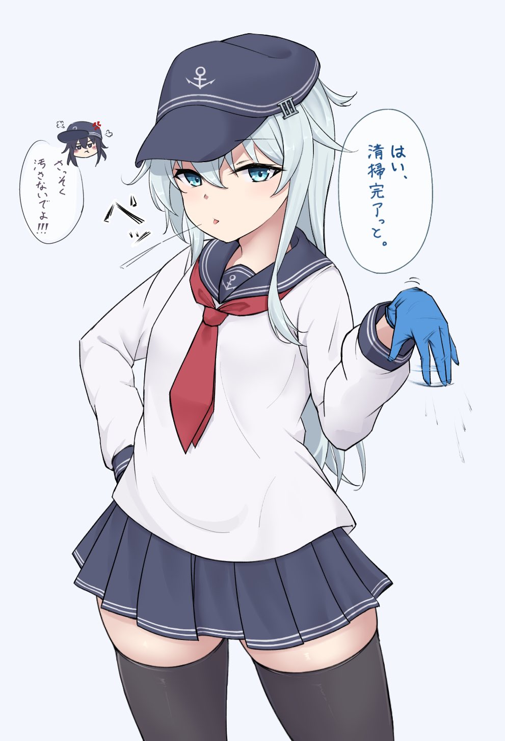 Safebooru - 2girls 88942731ne akatsuki (kancolle) anchor symbol black ...