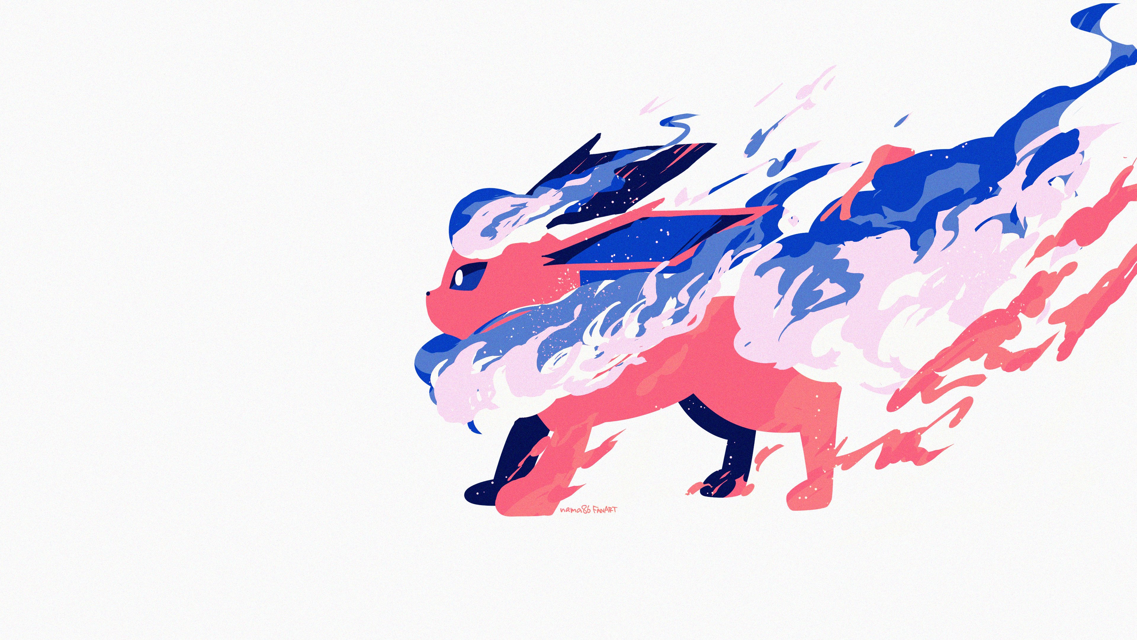 Safebooru - absurdres all fours black sclera colored sclera fire ...