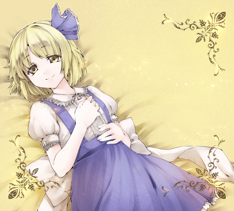 Safebooru - 1girl akagashi hagane alice margatroid alice margatroid (pc-98) blonde hair dress ...
