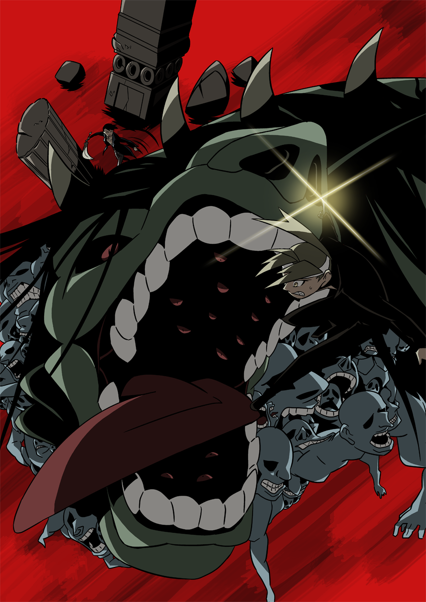 Safebooru - blood edward elric envy envy (fma) fullmetal alchemist ...