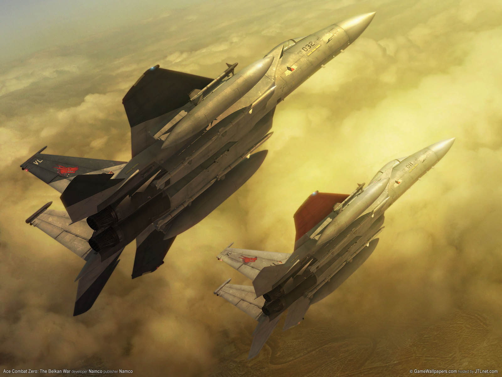 Safebooru - ace combat ace combat zero airplane cipher (ace combat) clouds copyright request ...