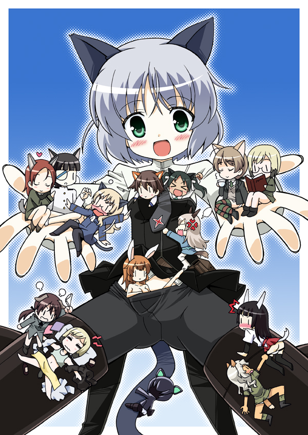 Safebooru - >