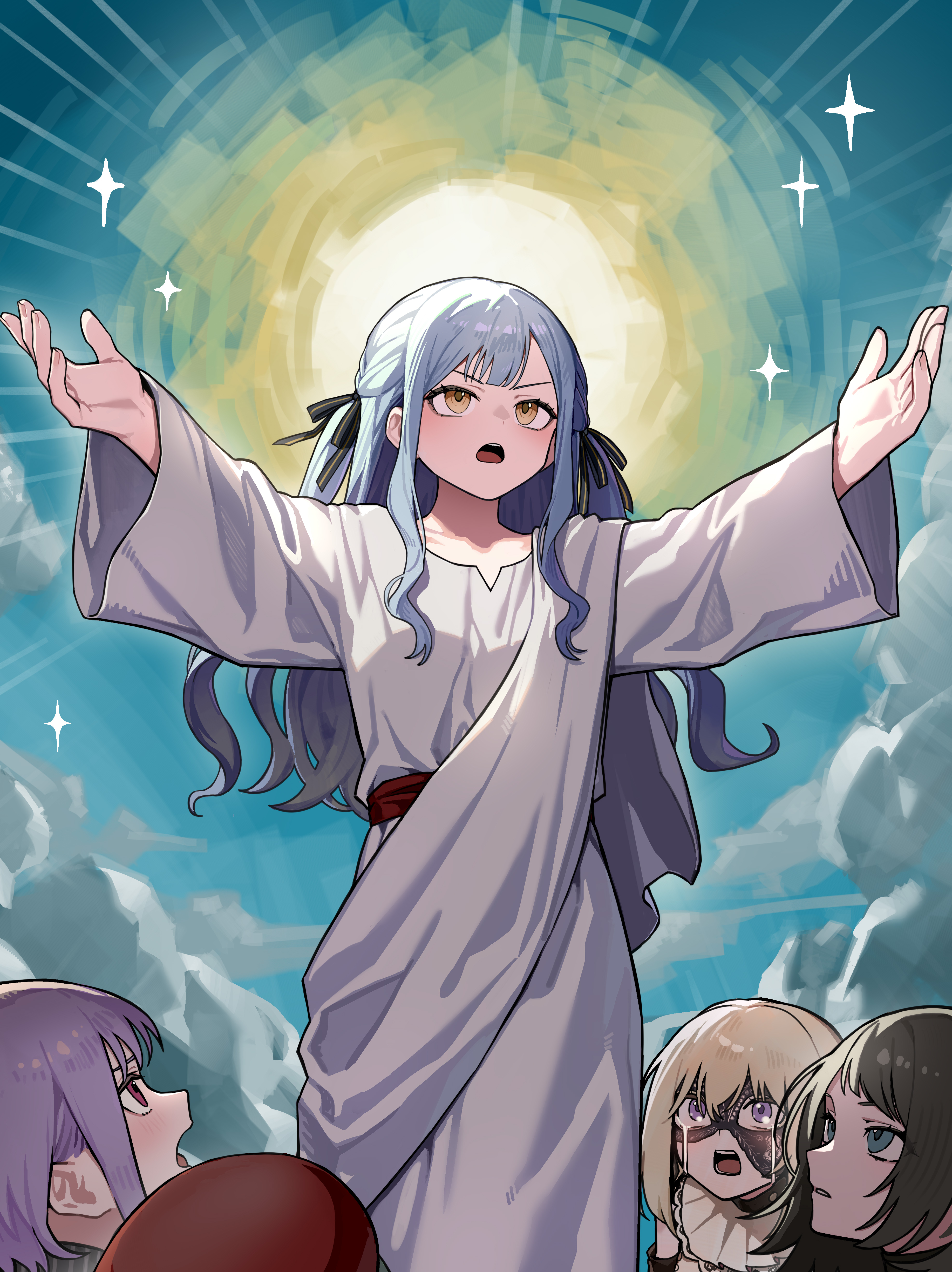 Safebooru - 5girls absurdres ave mujica (bang dream!) bang dream! bang dream! it's mygo ...