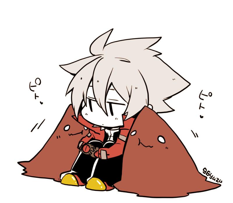 Safebooru - 1boy :3 :t blazblue chibi kuro yuzu ragna the bloodedge ...