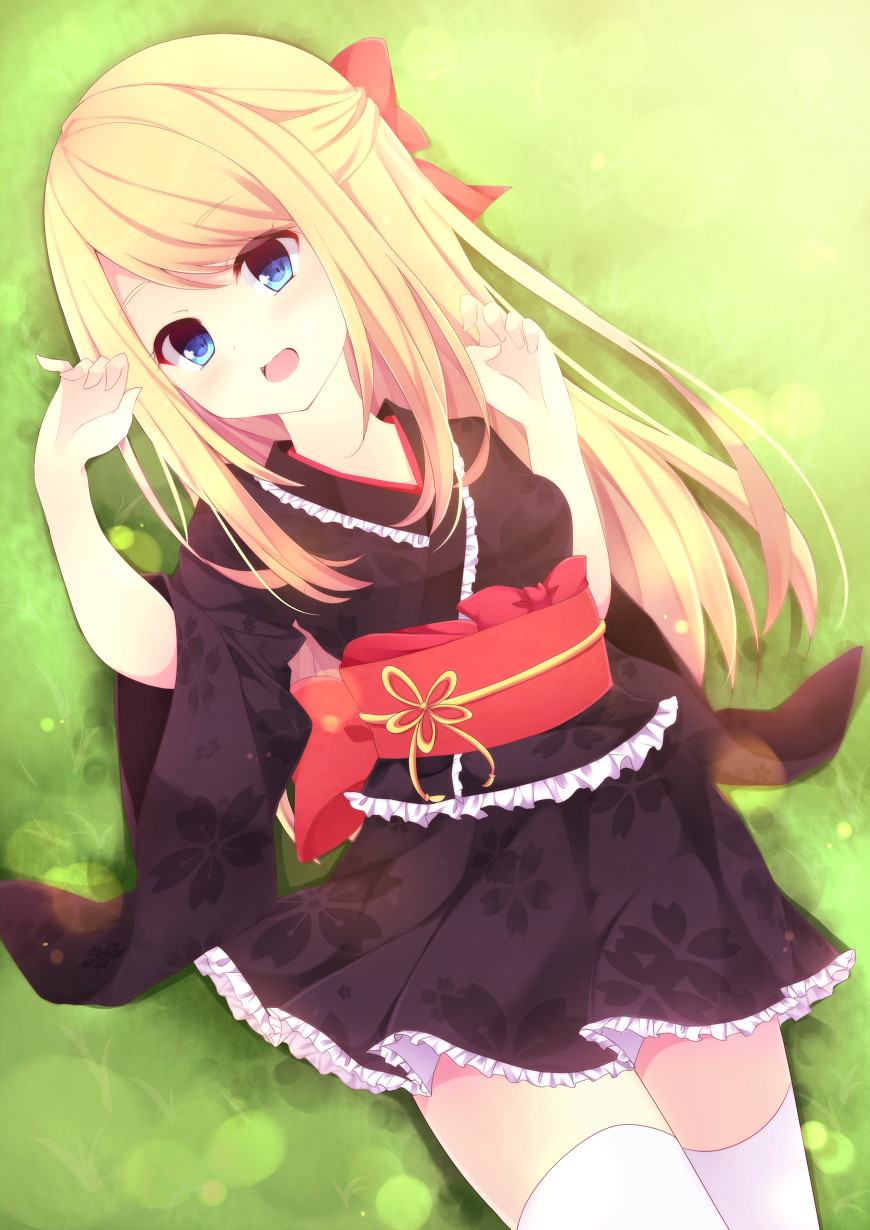 Safebooru 1girl Blonde Hair Blue Eyes Blush Bow Chloe Lemaire 8634