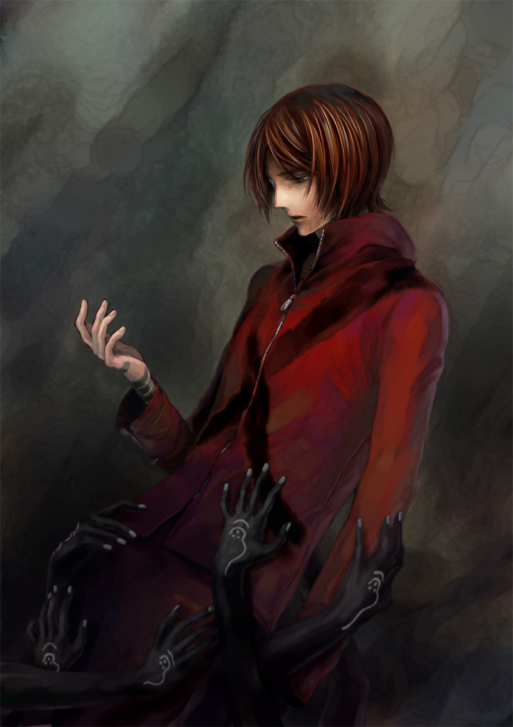 Safebooru - 1boy brown hair jacket joka (night gate) persona persona 2 ...