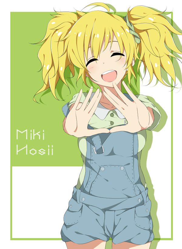 Safebooru - 1girl ahoge alternate hairstyle blonde hair blush character name closed eyes ...
