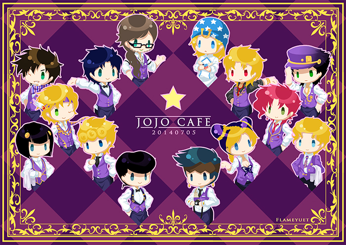 Safebooru - bruno bucciarati caesar anthonio zeppeli chibi dio brando ...