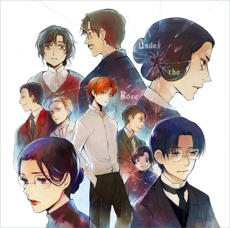 Safebooru - albert roland anna roland arthur roland black hair brown ...