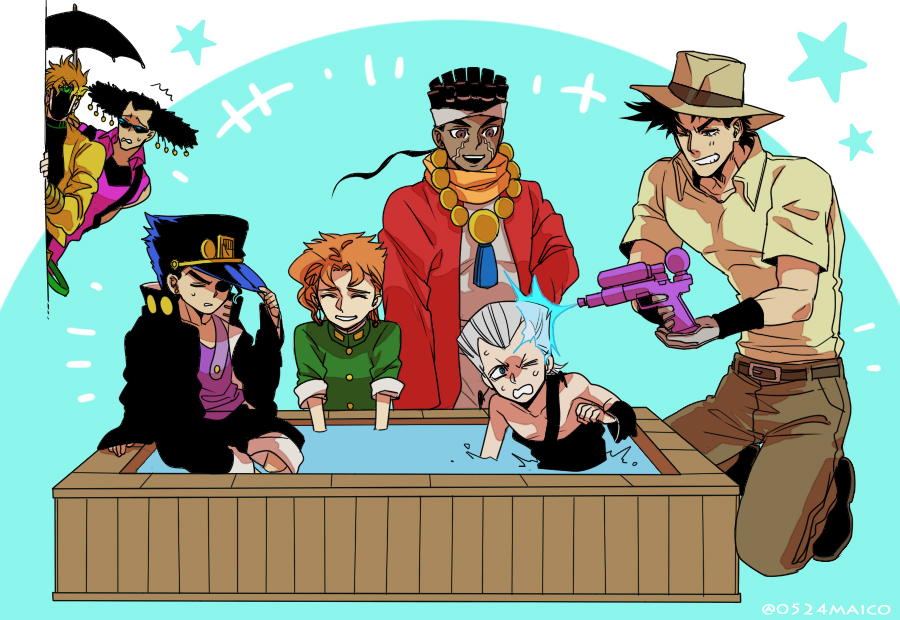 Safebooru - age regression alessi dio brando hat jean pierre polnareff ...