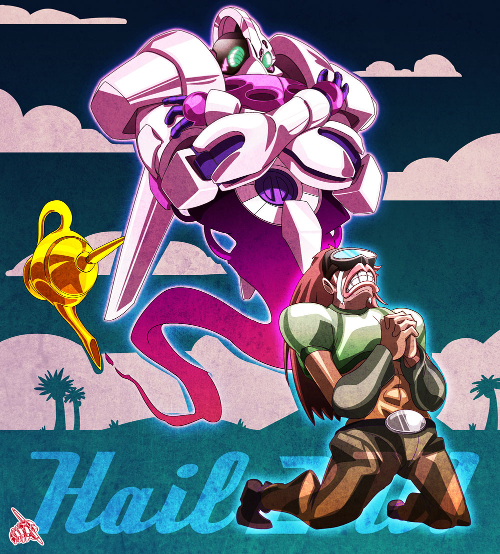 Safebooru - 2boys cameo (jojo) genie jojo no kimyou na bouken judgement ...