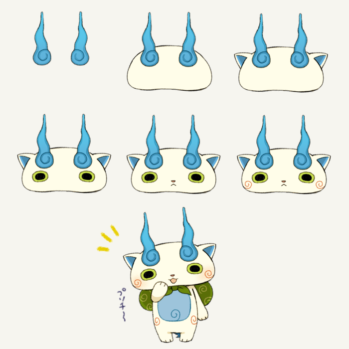 Safebooru - ayu (mog) hand on own face koma-san no humans open mouth ...