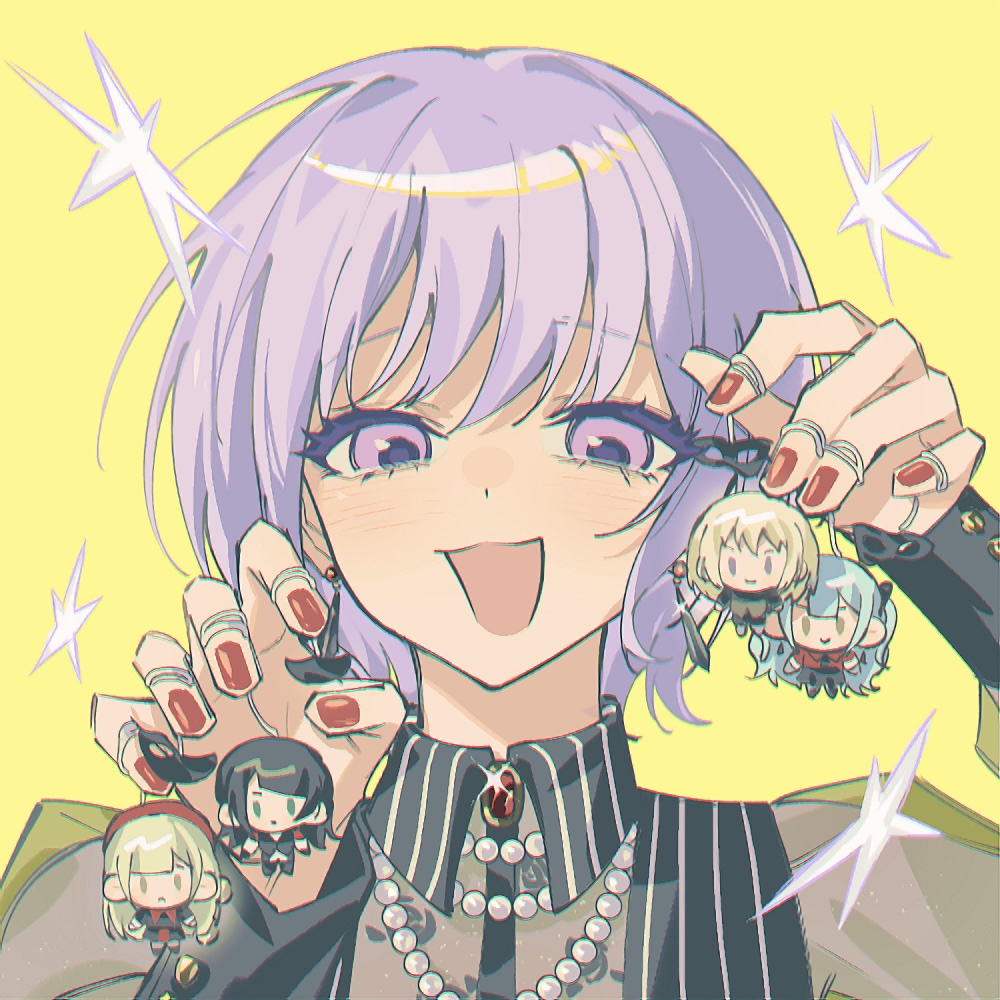 Safebooru - 1girl :3 :d amoris (bang dream!) ave mujica (bang dream!) bang dream! bang dream! it ...