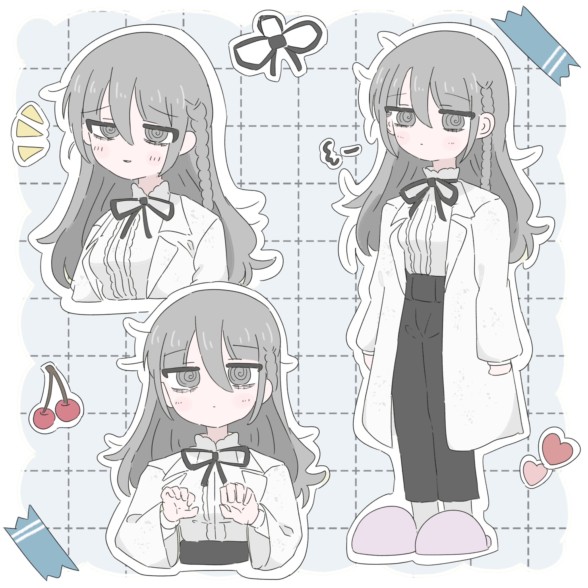 Safebooru - 1girl aozora kyoka borrowed character breasts cherry food ...