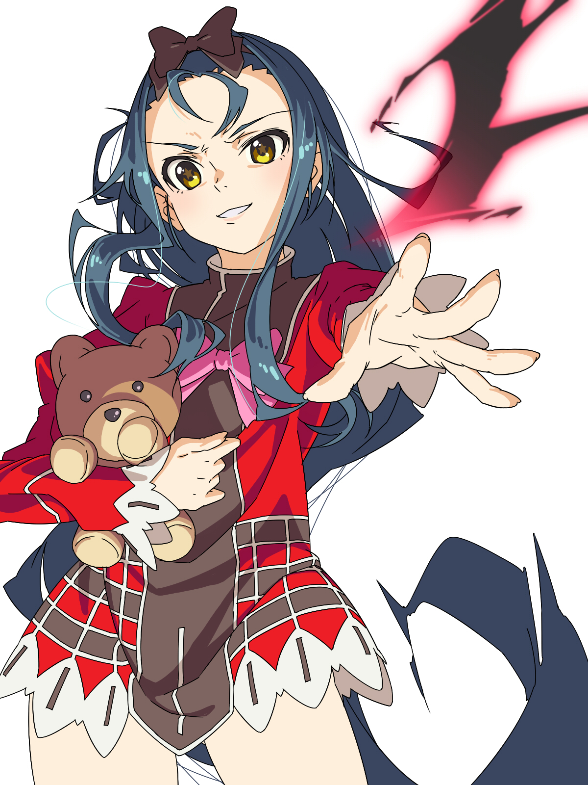 Safebooru - 1girl aura bow demon girl evil smile highres lilith (vanpri ...