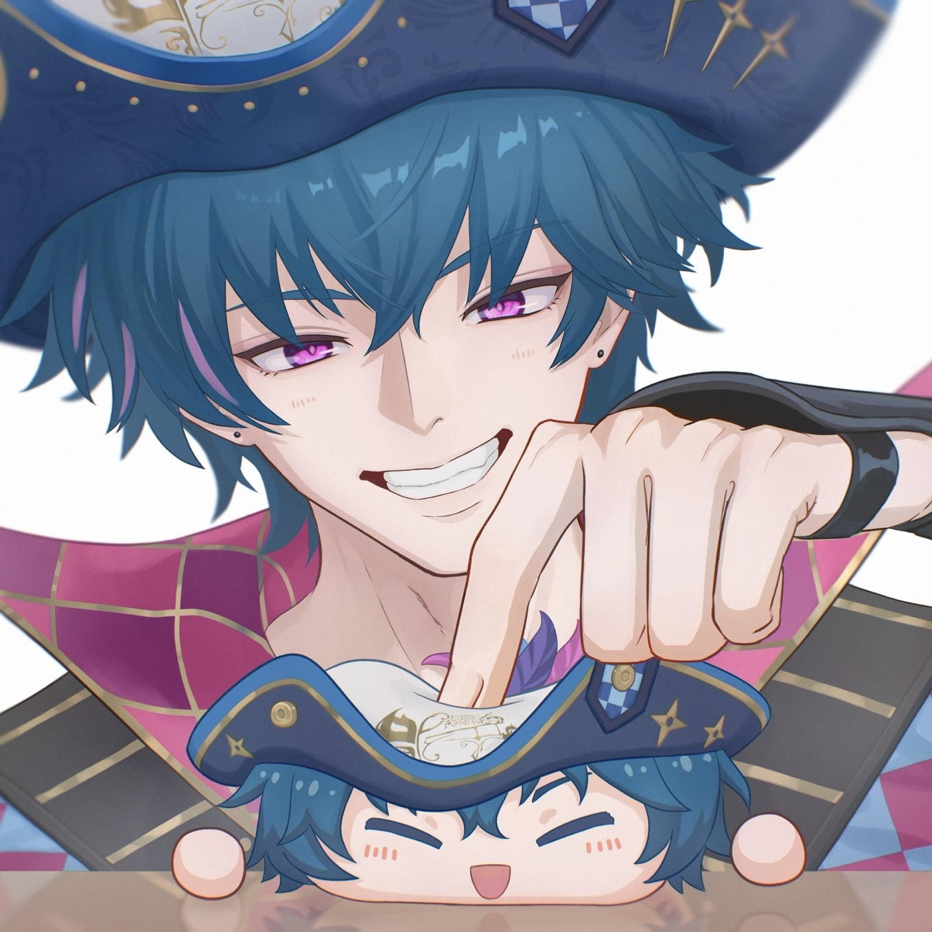 Safebooru - 1boy 8k u ball hands brant (wuthering waves) commentary ...