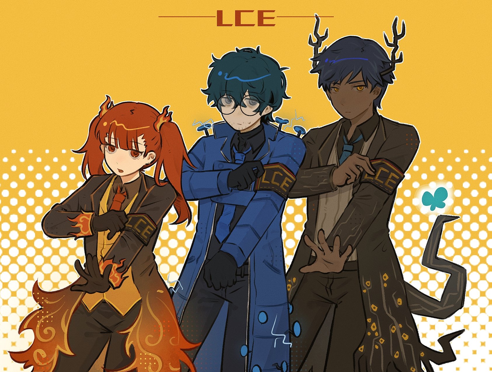 Safebooru - 1girl 2boys aaaduorenzu aedd (e.g.o) alyssa (project moon ...