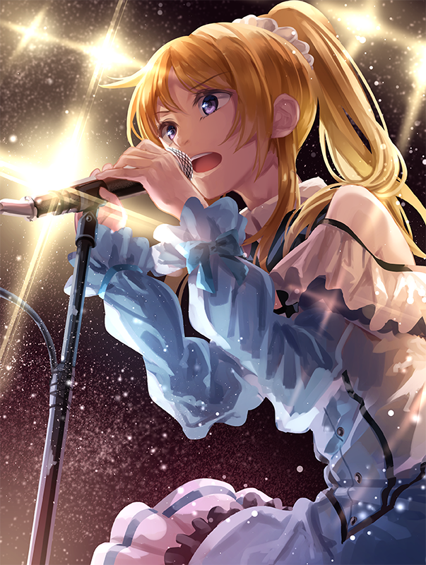 Safebooru - 1girl ayase eli blonde hair blue eyes kira-kira sensation ...