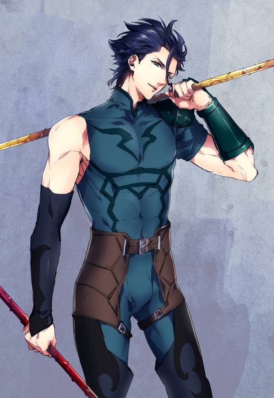 Safebooru - 1boy ahoge black hair dual wielding fate/zero fate (series ...