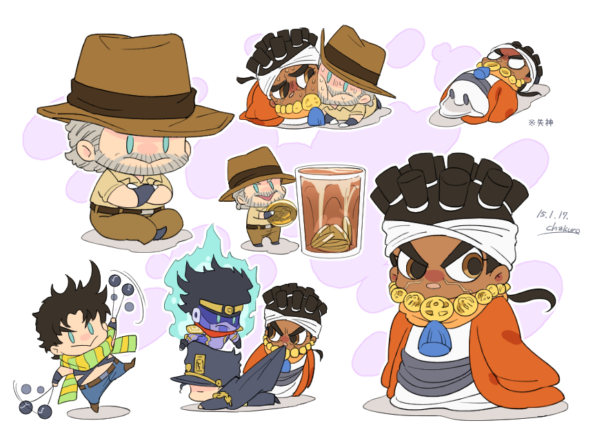 Safebooru - bola (weapon) cha kuro (limo) chibi coin jean pierre ...