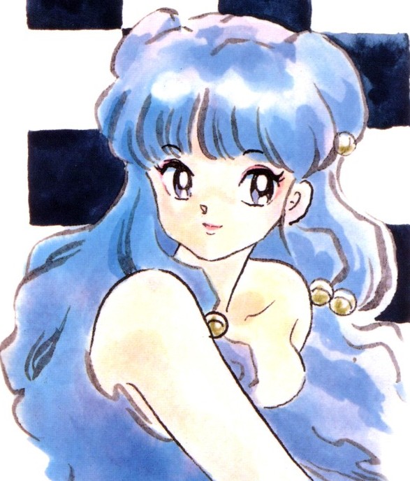 Safebooru - purple hair ranma 1/2 red eyes shampoo shampoo (ranma 1/2 ...