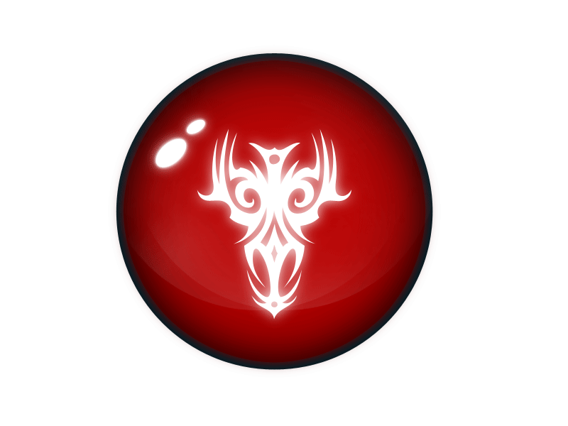 Safebooru - dark fire gif glow orb original red sphere symbol | 138876