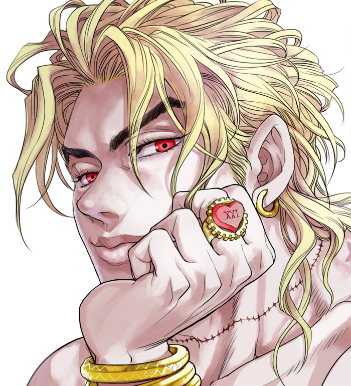 Safebooru - 1boy blonde hair bracelet dio brando jewelry jojo no kimyou na bouken merumeru626 ...