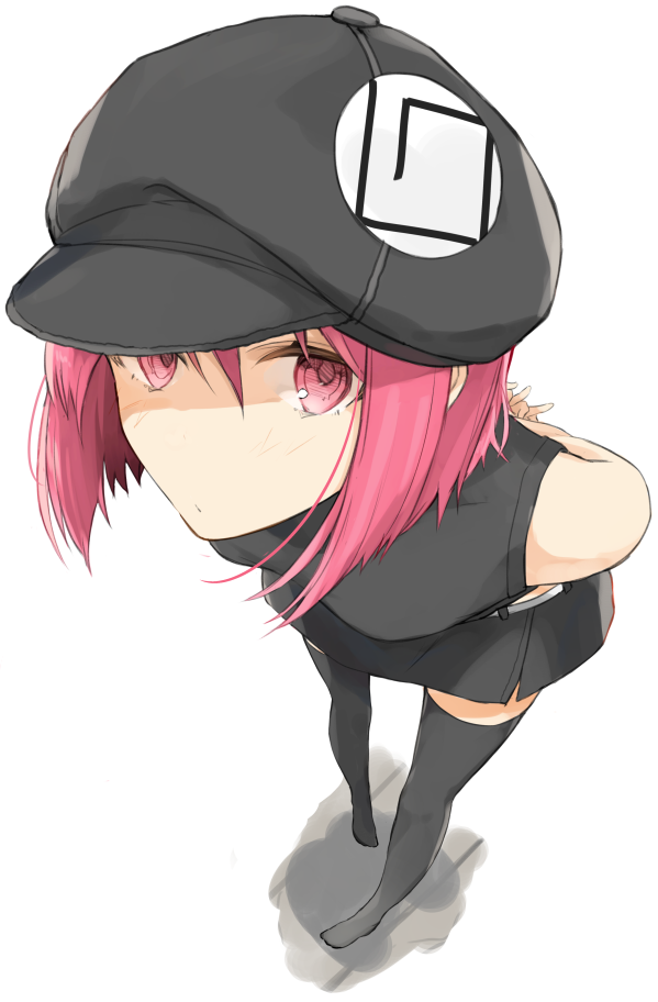 Safebooru - 1girl ariaria (netsuki) black legwear hat looking at viewer miruto netsuki original ...