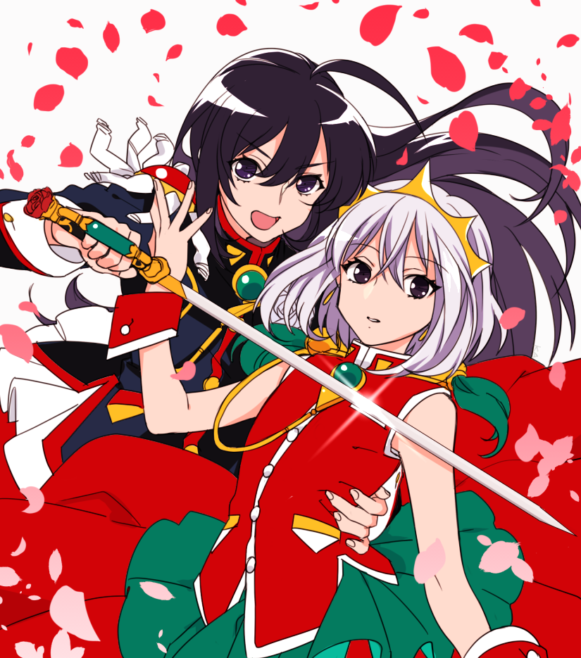 Safebooru - 2boys ahoge cosplay himemiya anthy himemiya anthy (cosplay ...