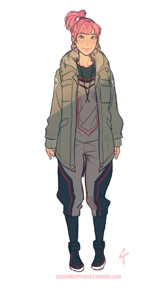 Safebooru - 1girl alternate costume annie mei annie mei project baggy ...
